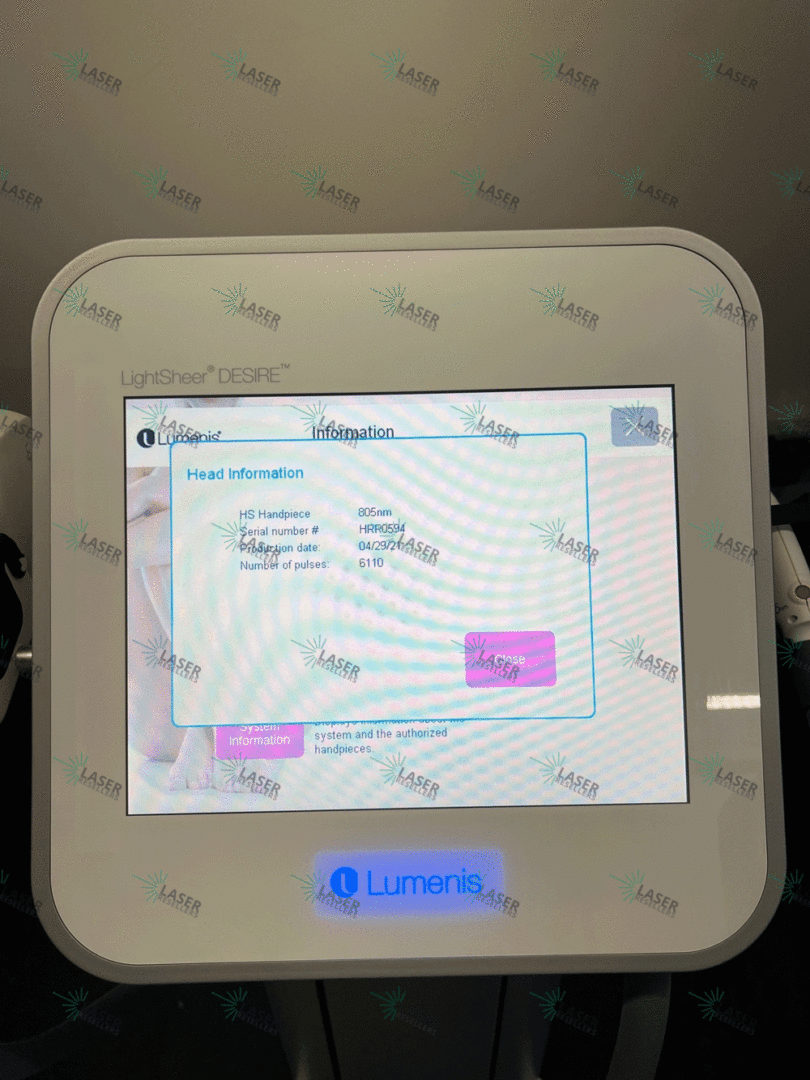 2017 Lumenis LightSheer Desire — Laser Resellers