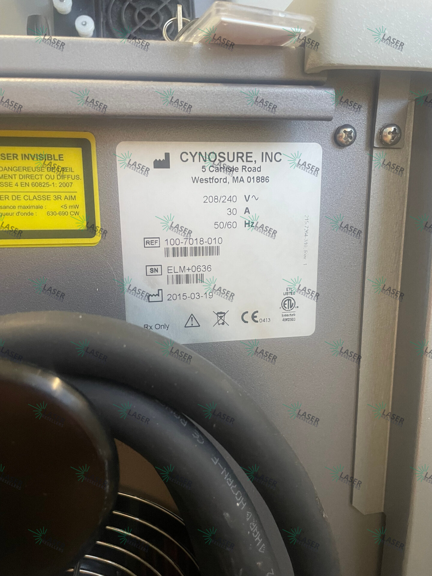 2015 Cynosure Elite+ — Laser Resellers