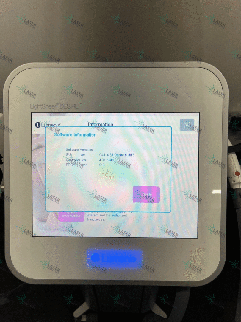 2017 Lumenis LightSheer Desire — Laser Resellers